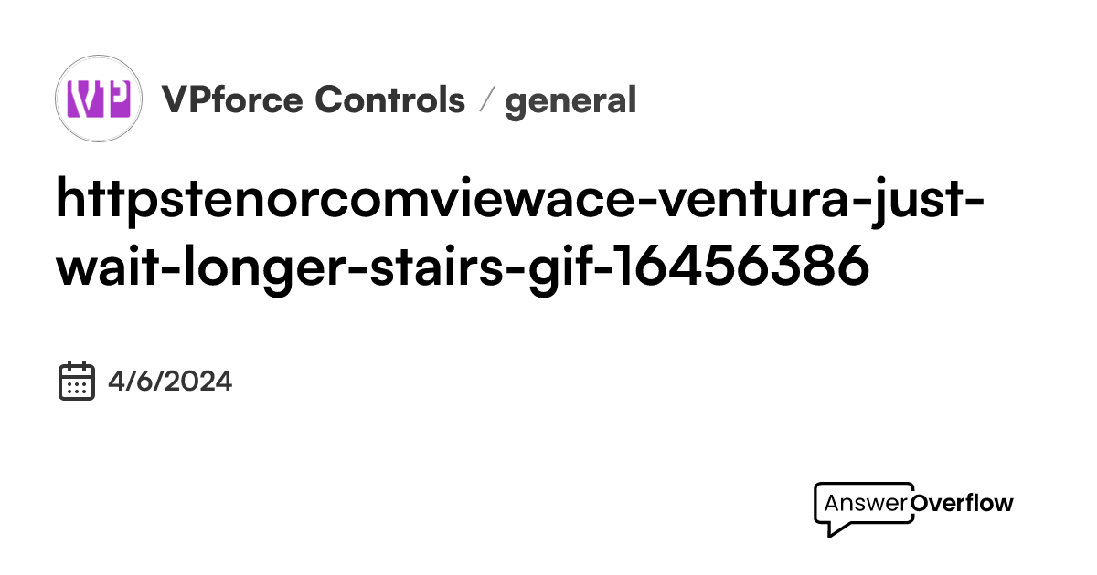 https://tenor.com/view/ace-ventura-just-wait-longer-stairs-gif-16456386 ...