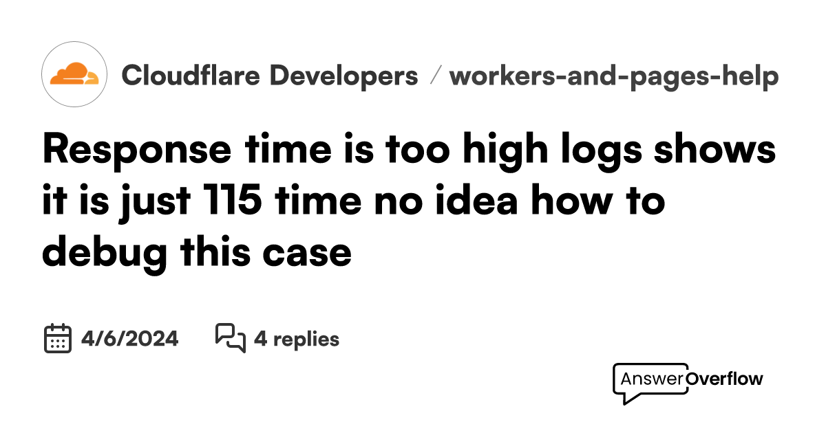 Response time is too high, logs shows it is just 1/15 time, no idea how to debug this case ...