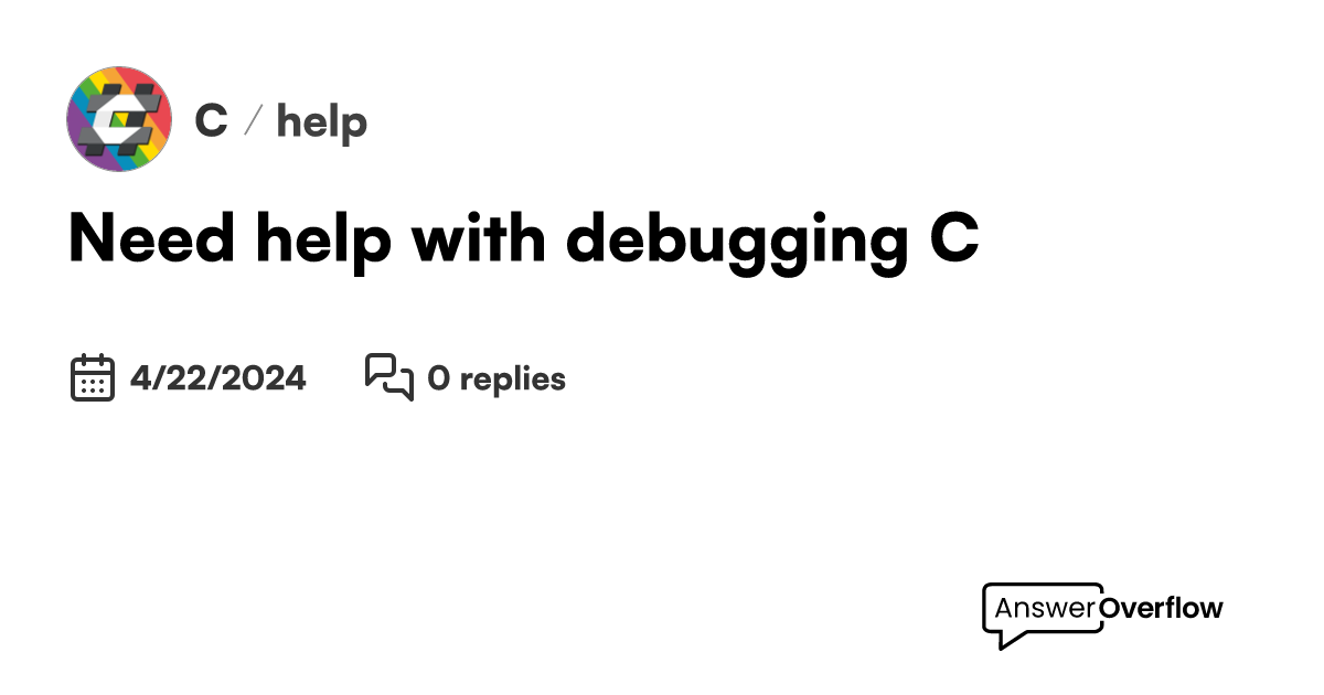 Need help with debugging C++ - C#