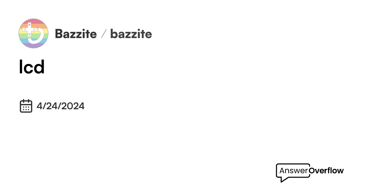 lcd - Universal Blue