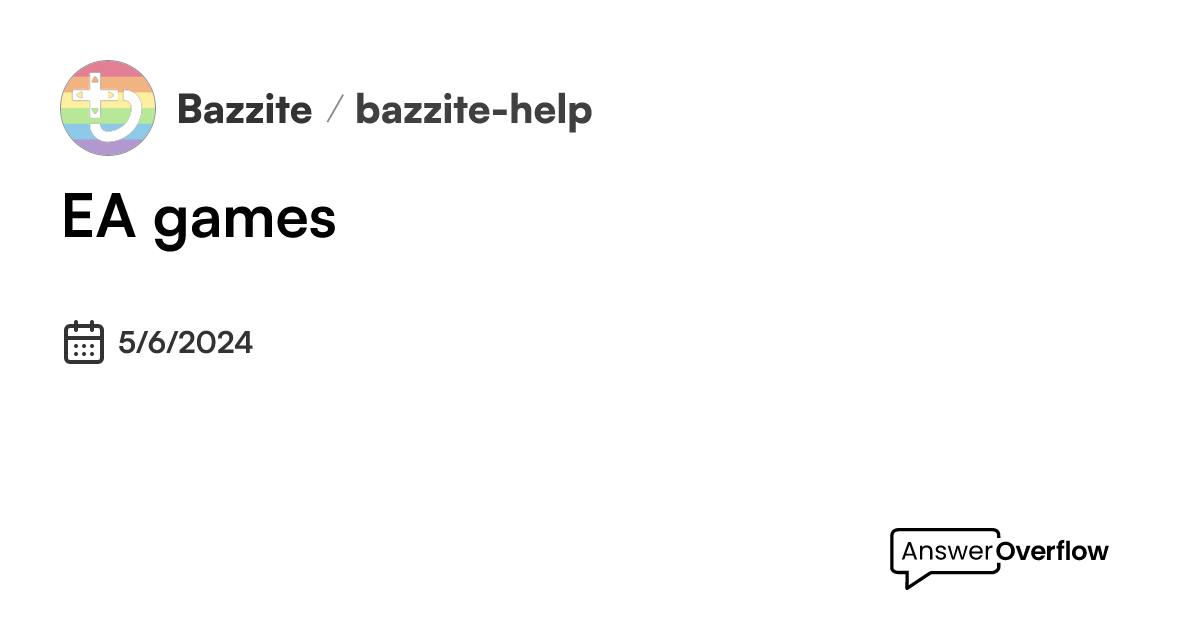 EA games - Universal Blue