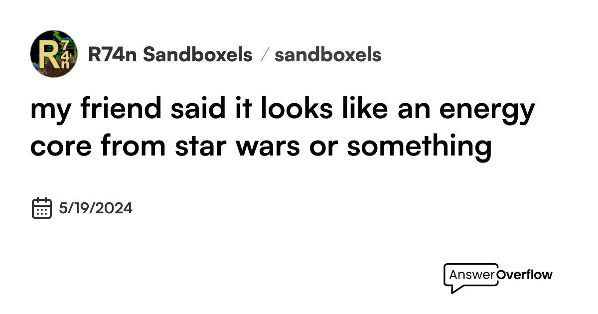 my friend said it looks like an energy core from star wars or something ...