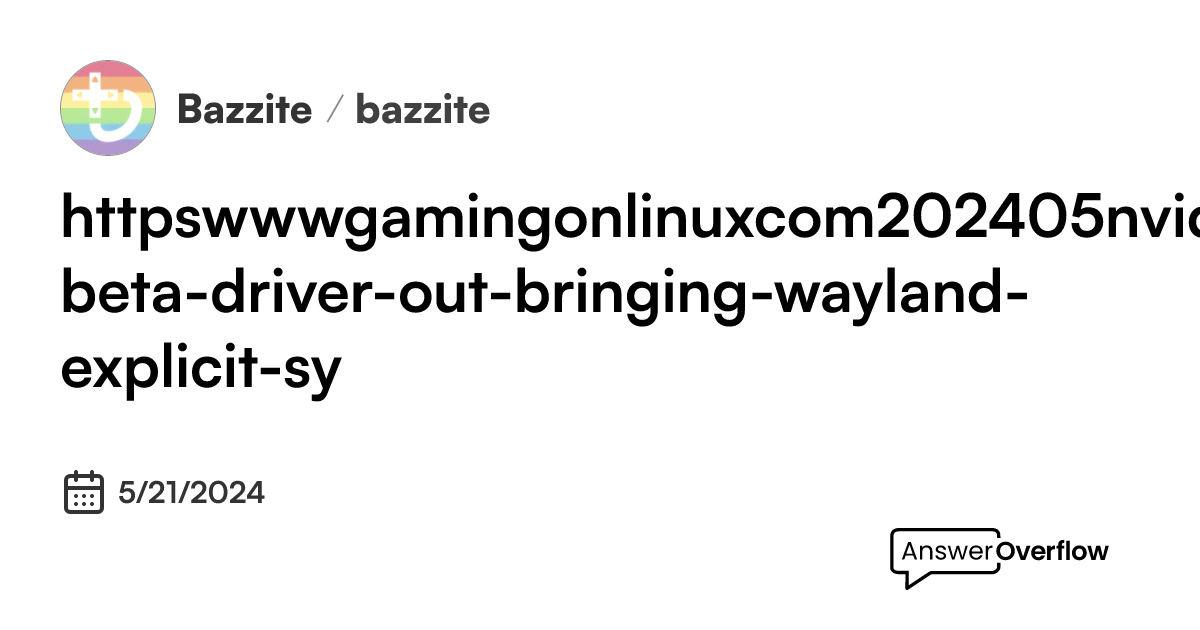 https://www.gamingonlinux.com/2024/05/nvidia-555-42-02-beta-driver-out-bringing-wayland-explicit ...