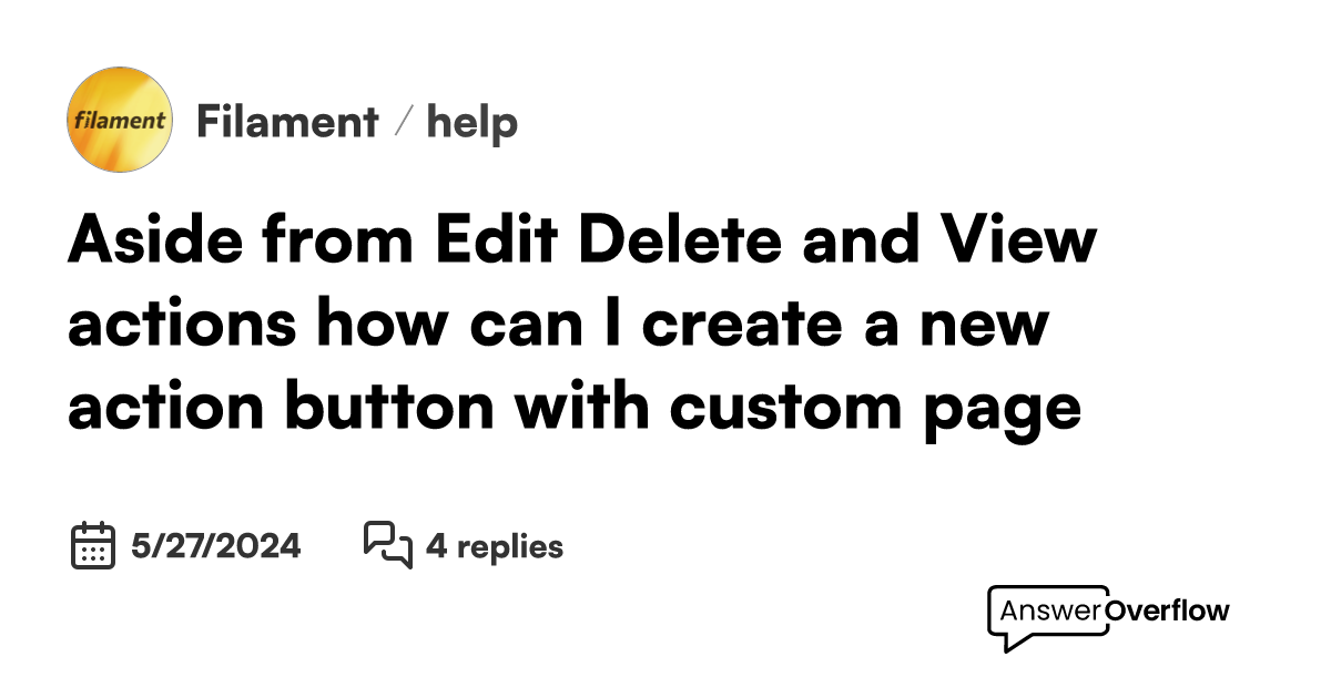 aside-from-edit-delete-and-view-actions-how-can-i-create-a-new