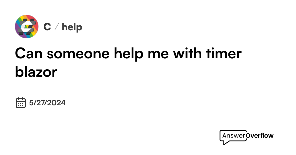 Can someone help me with timer (blazor) - C#