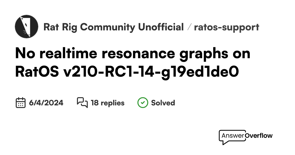 No realtime resonance graphs on RatOS v2.1.0-RC1-14-g19ed1de0 - Rat Rig Community [Unofficial]