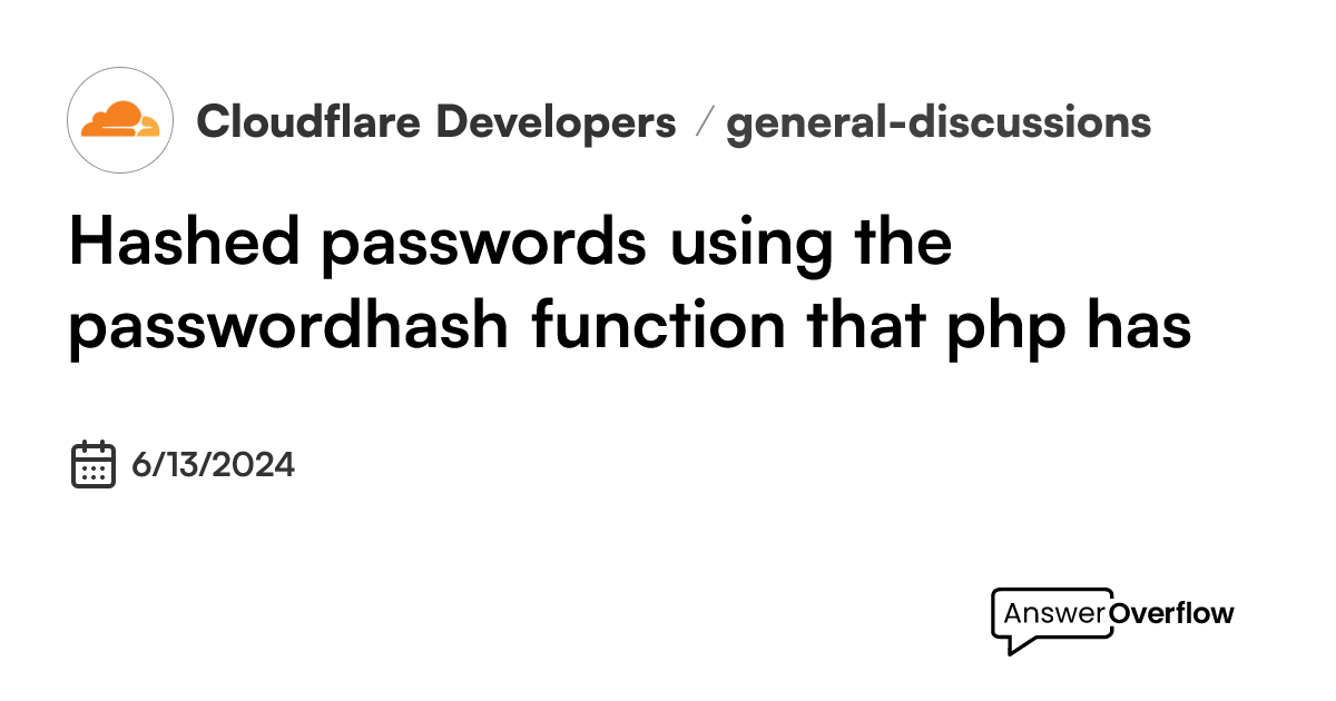 Hashed passwords using the password_hash() function that php has ...