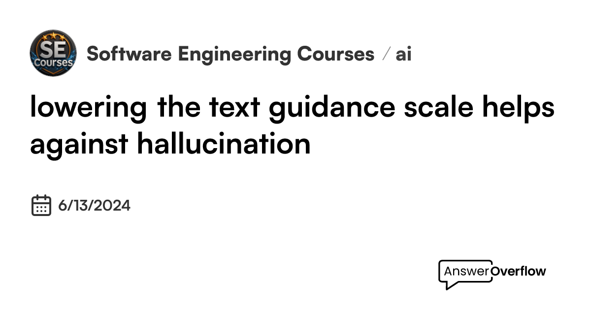 lowering the "text guidance scale" helps against hallucination ...