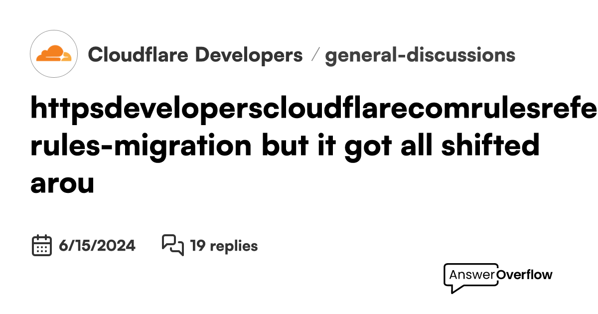 https://developers.cloudflare.com/rules/reference/page-rules-migration/ but it got all shifted ...