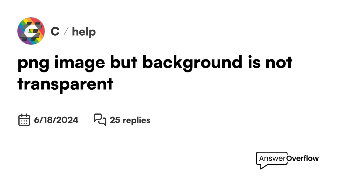 png image but background is not transparent - C#