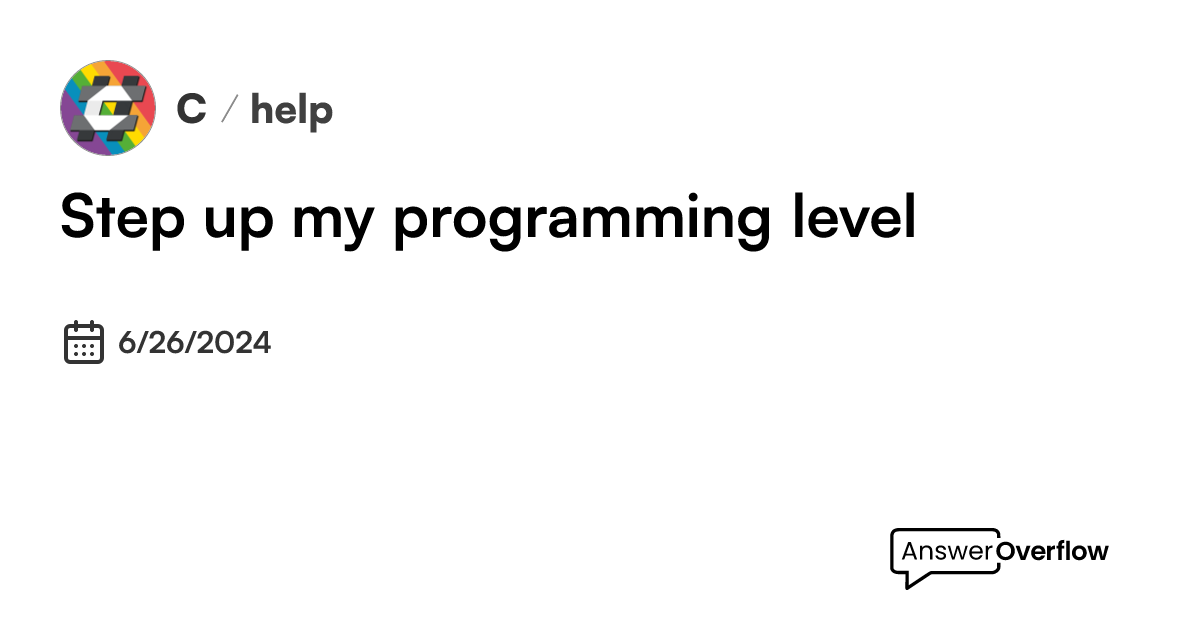 Step up my programming level - C#