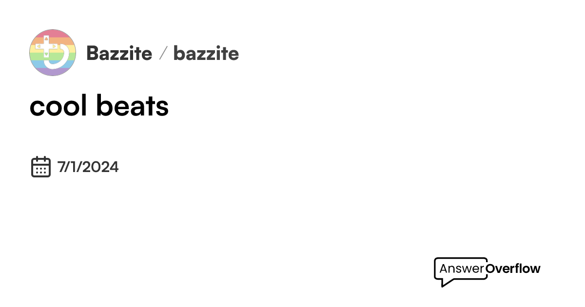 cool beats - Universal Blue