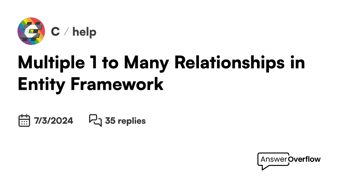 Multiple 1 to Many Relationships in Entity Framework - C#
