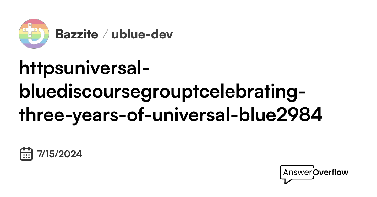 https://universal-blue.discourse.group/t/celebrating-three-years-of ...