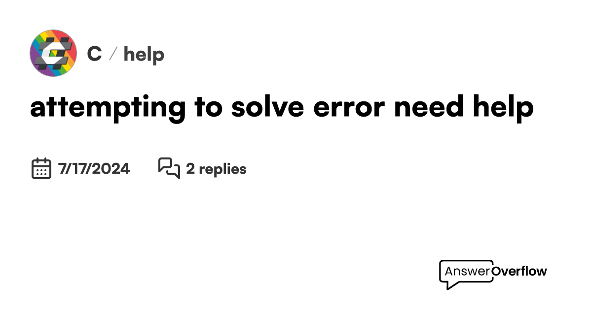 attempting to solve error, need help :( - C#