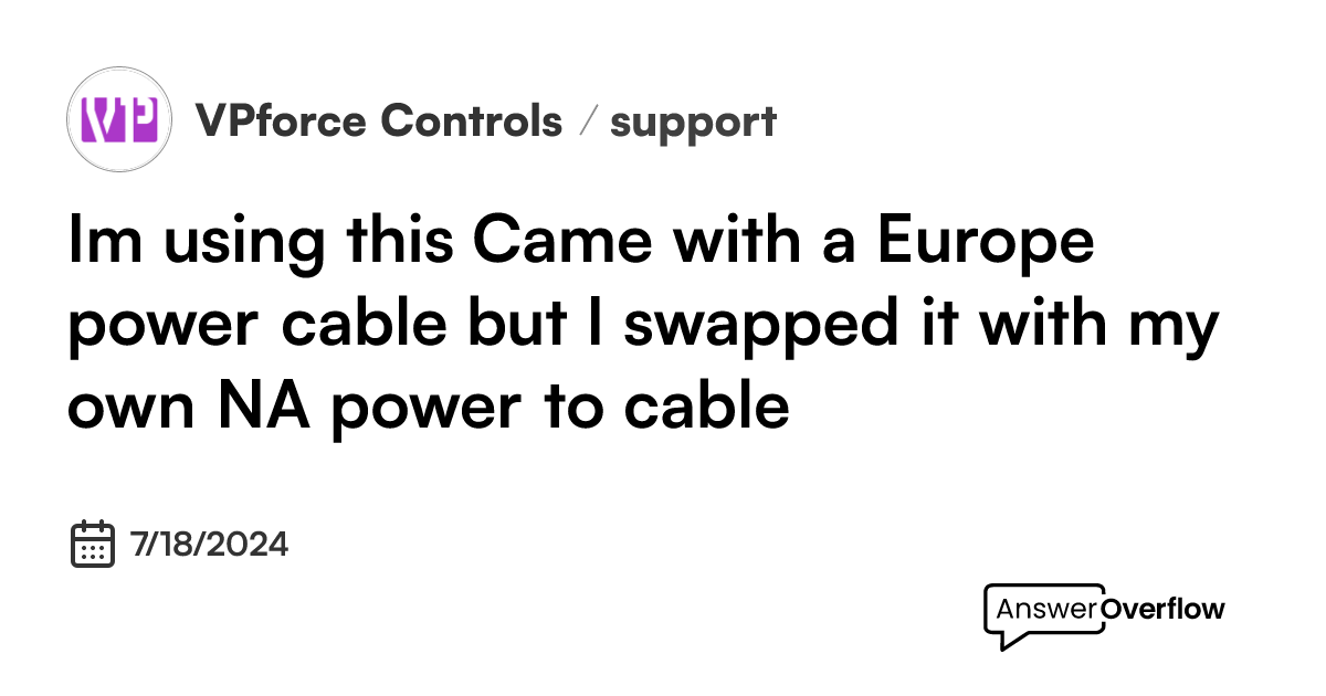 I'm using this. Came with a Europe power cable but I swapped it with my ...