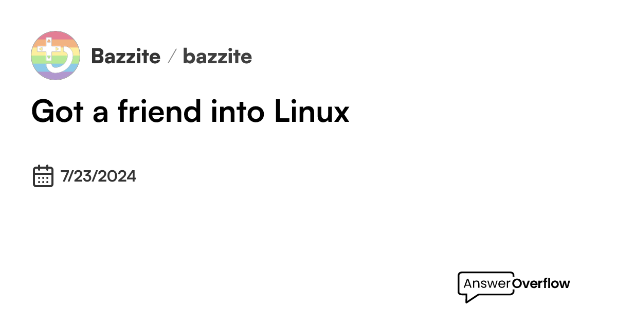 Got a friend into Linux - Universal Blue