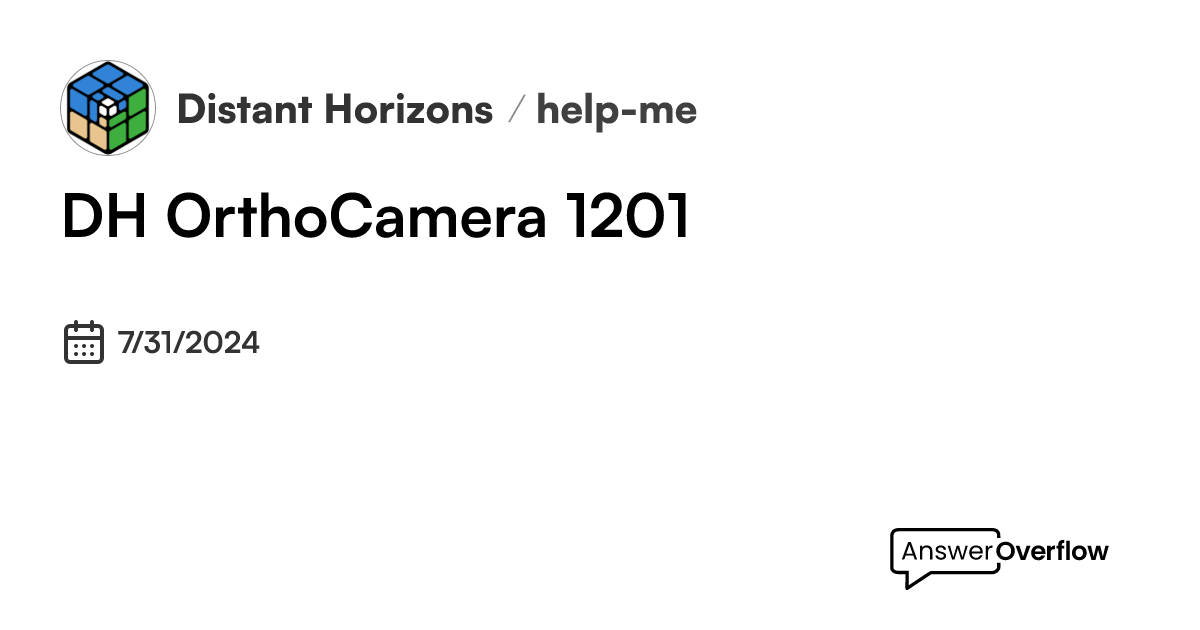 DH + OrthoCamera 1.20.1 - Distant Horizons