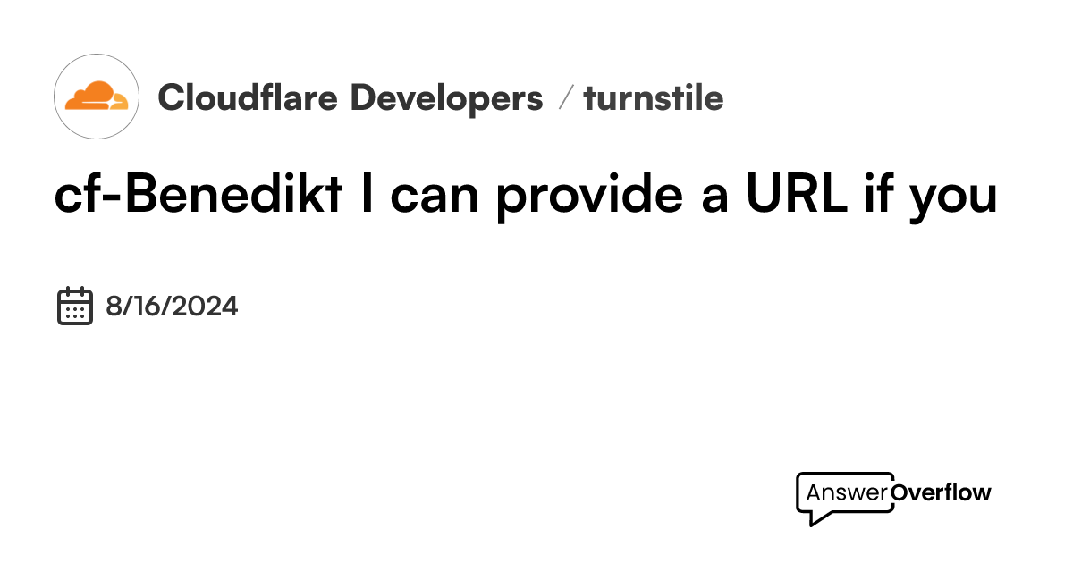 @cf-Benedikt I can provide a URL if you'd like to see the widget loading twice. It worked until ...