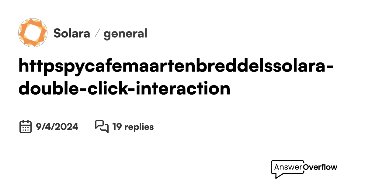 https://py.cafe/maartenbreddels/solara-double-click-interaction - Solara