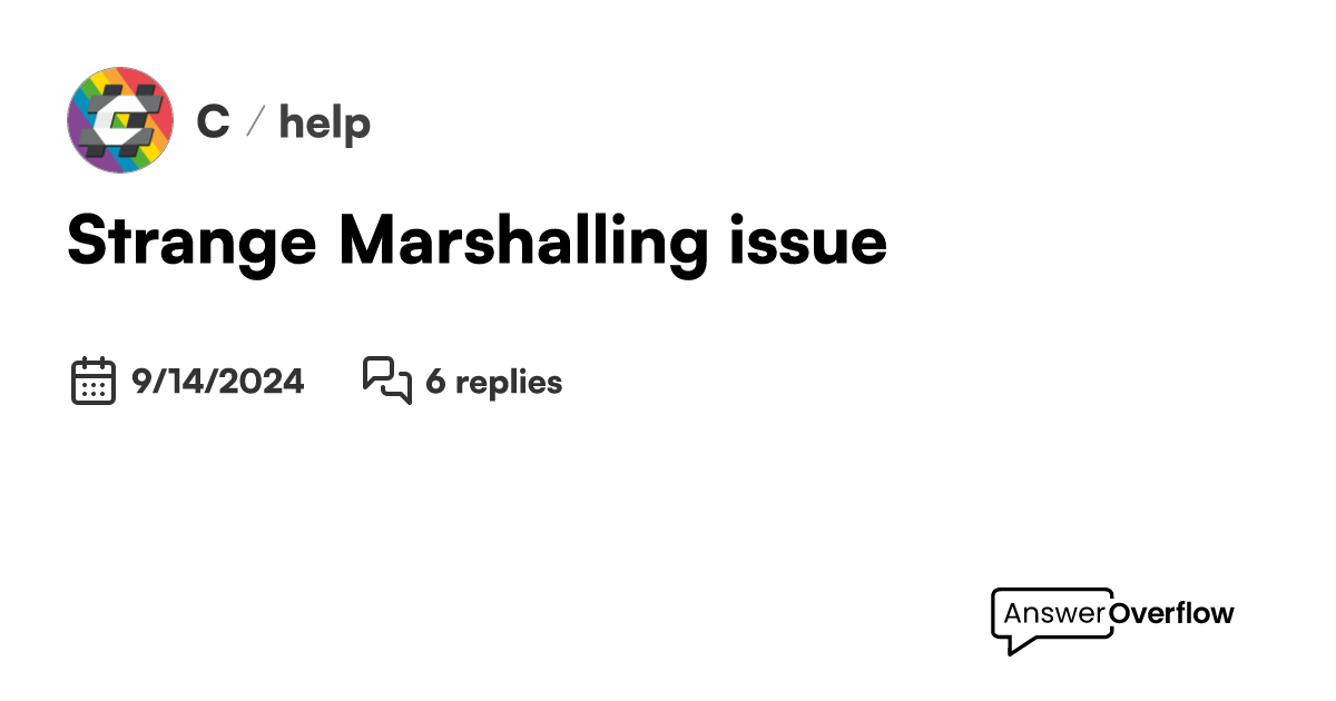 Strange Marshalling issue - C#