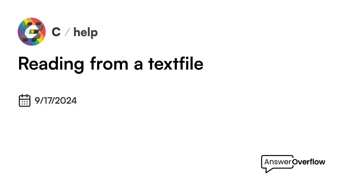 Reading from a textfile - C#