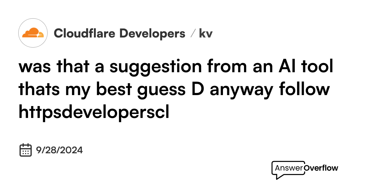 was that a suggestion from an AI tool? that's my best guess :D anyway, follow https://developers ...