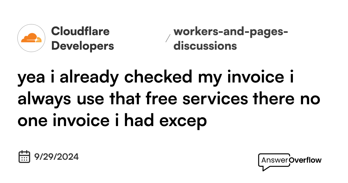 yea i already checked my invoice, i always use that free services ...