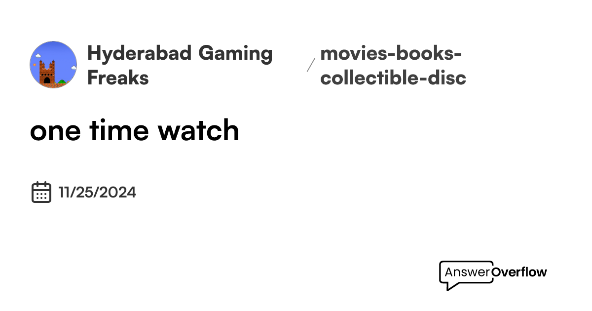 one time watch - Hyderabad Gaming Freaks!🎮🇮🇳
