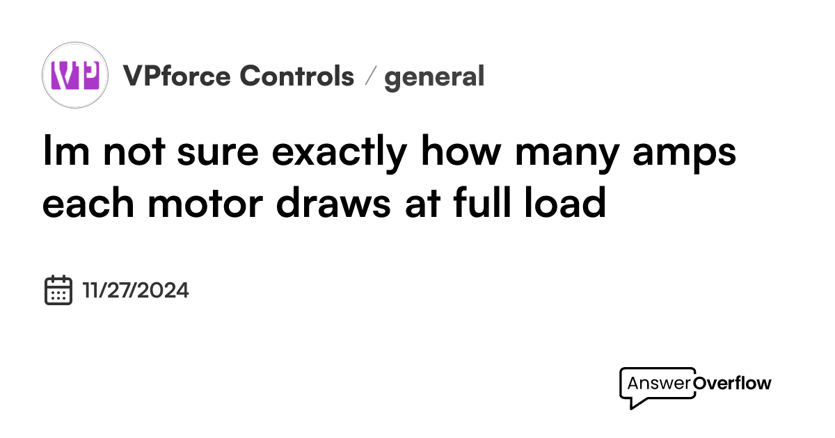 I'm not sure exactly how many amps each motor draws at full load ...