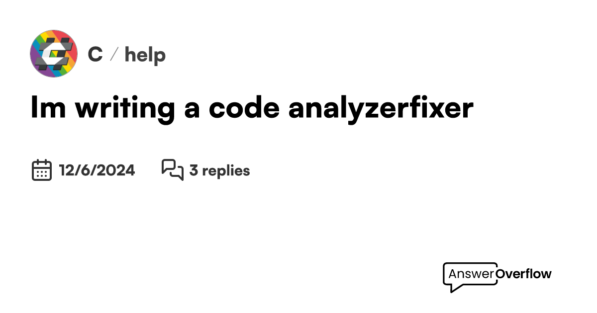 I'm writing a code analyzer/fixer - C#