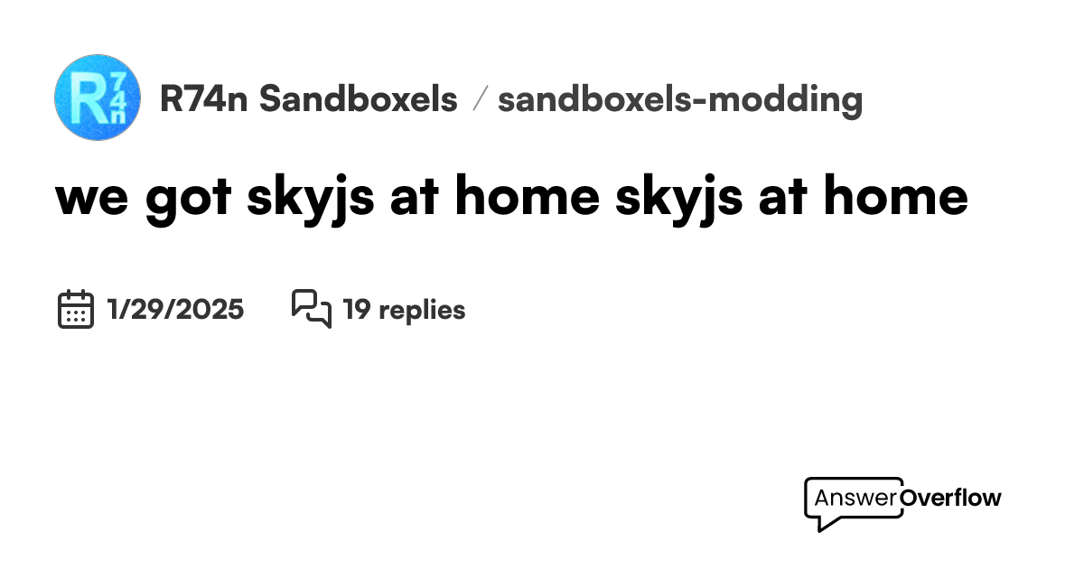 we got sky.js at home... sky.js at home: - 🚨 R74n / Sandboxels