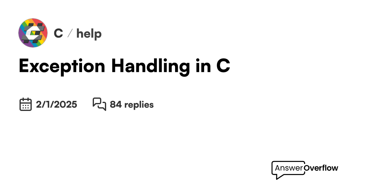 Exception Handling in C# - C#