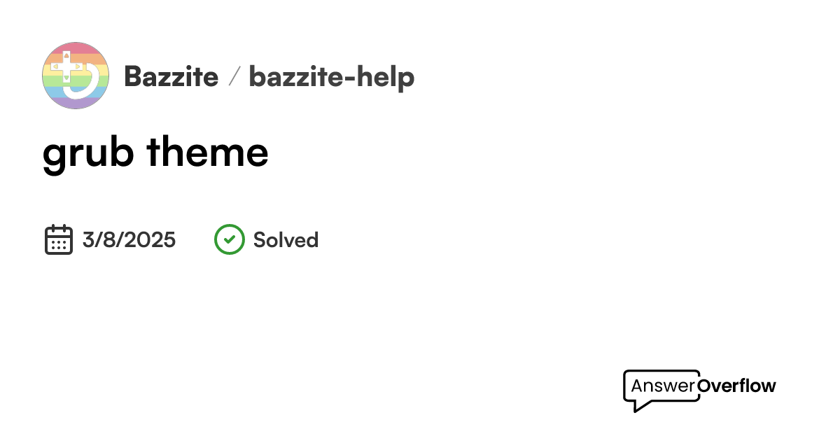 grub theme - Universal Blue