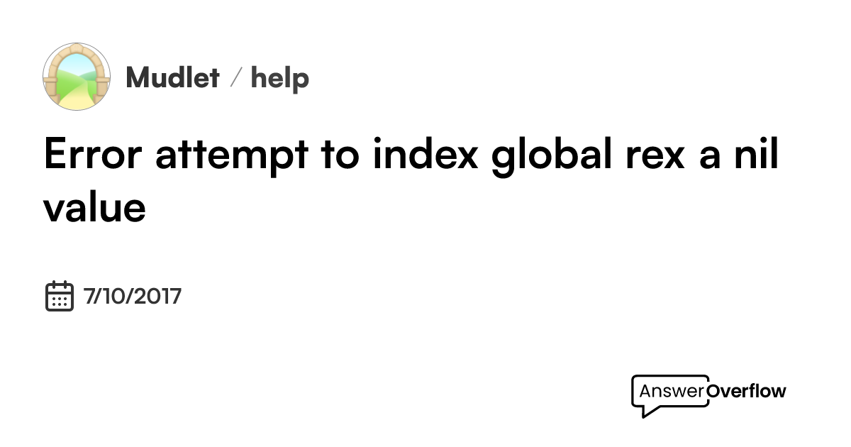 Error: attempt to index global 'rex' (a nil value) - Mudlet
