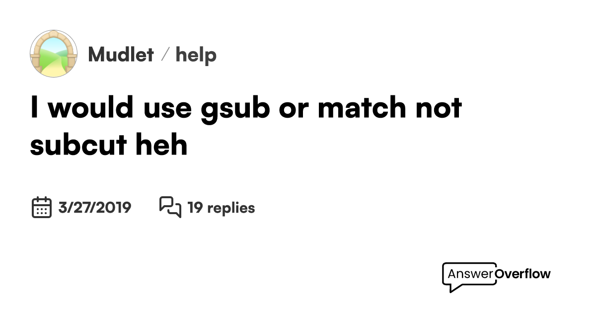 I would use gsub or match, not sub/cut heh - Mudlet