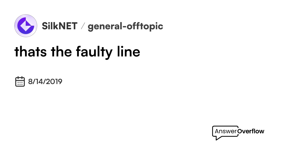 that's the faulty line - Silk.NET