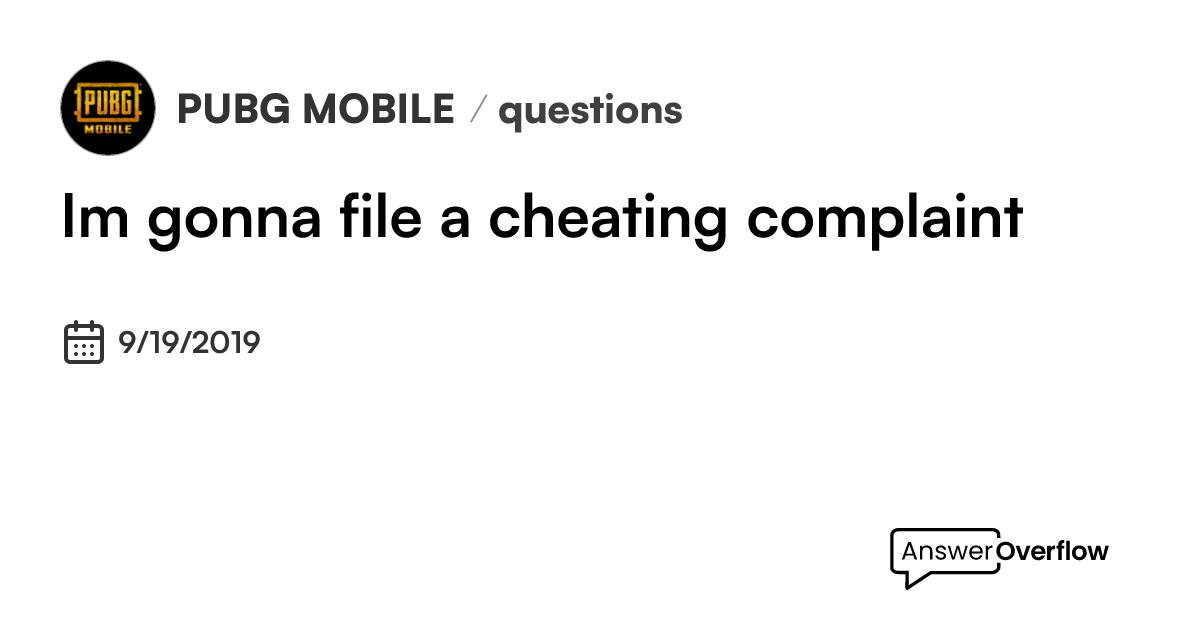I'm gonna file a cheating complaint. - PUBG MOBILE