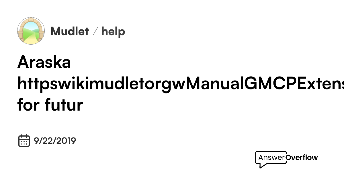 @Araska for future records \:] - Mudlet