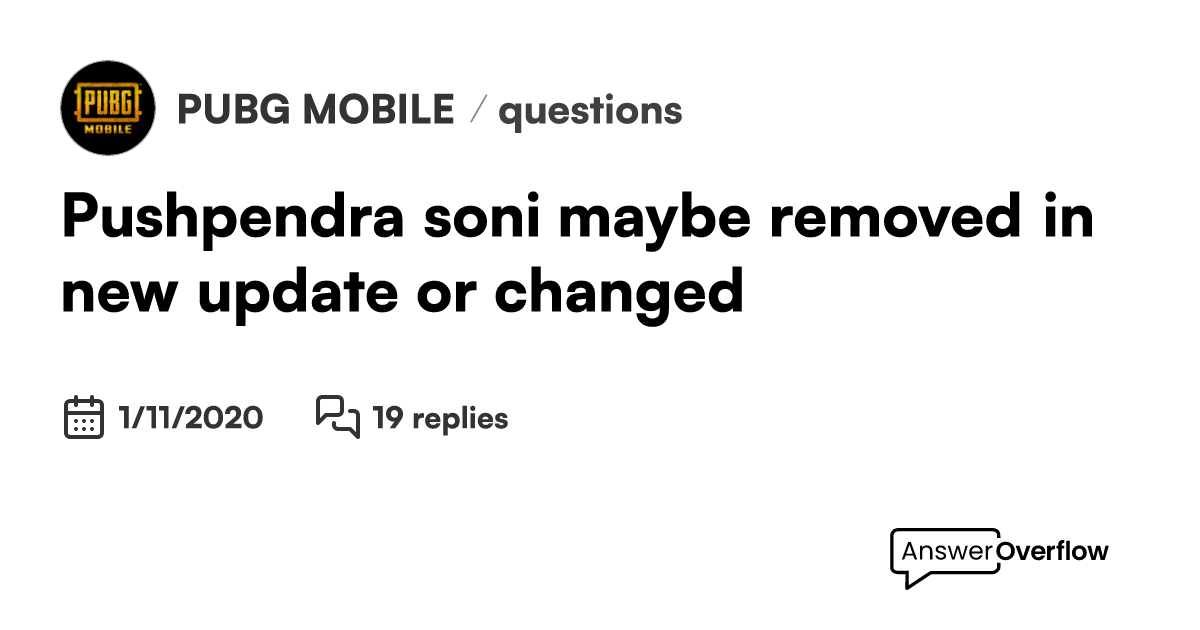 @Pushpendra soni maybe removed in new update or changed - PUBG MOBILE