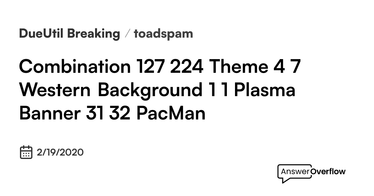 ```Combination [127 / 224] Theme [4 / 7] Western Background [1 / 1 ...