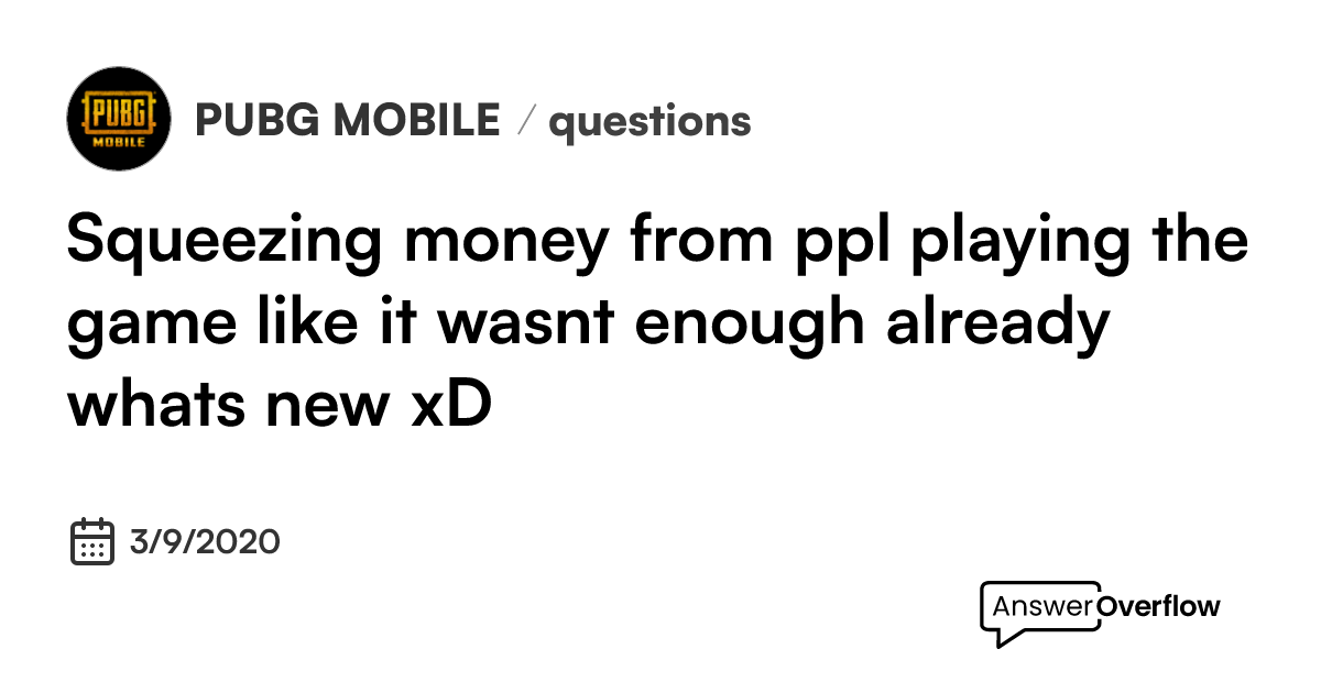 Squeezing money from ppl playing the game like it wasn't enough already ...