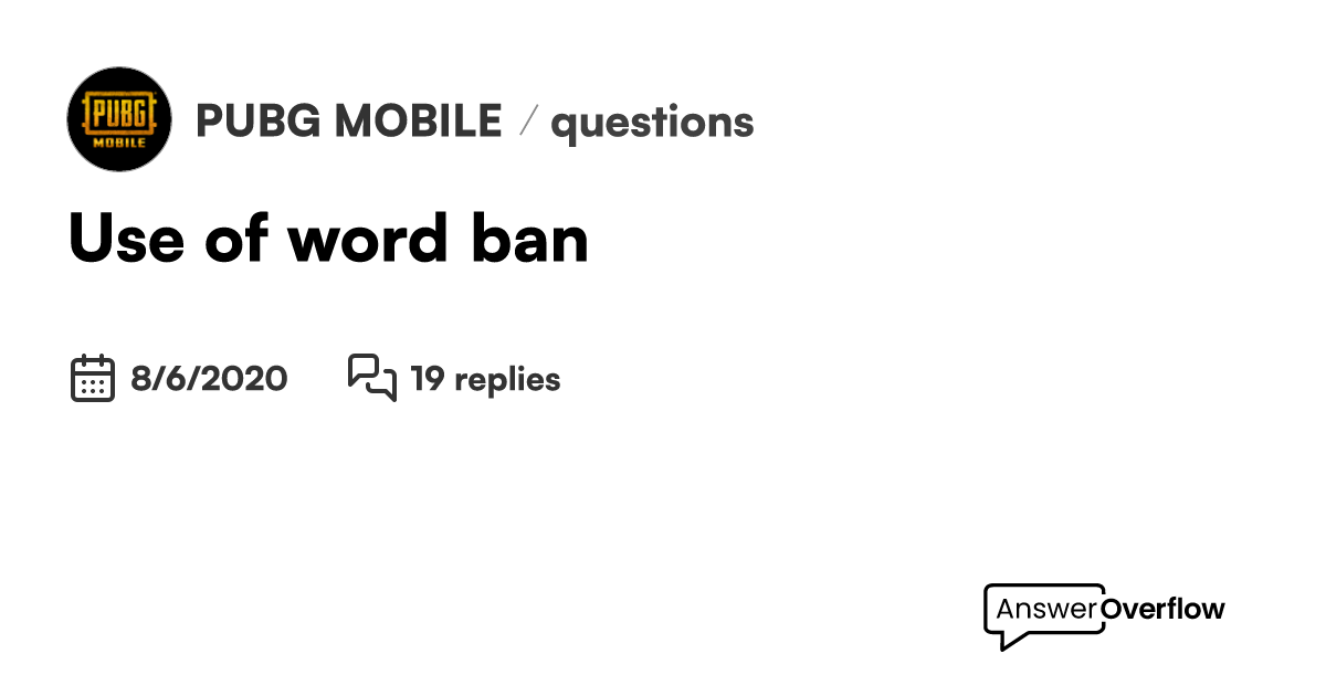 use-of-word-ban-pubg-mobile