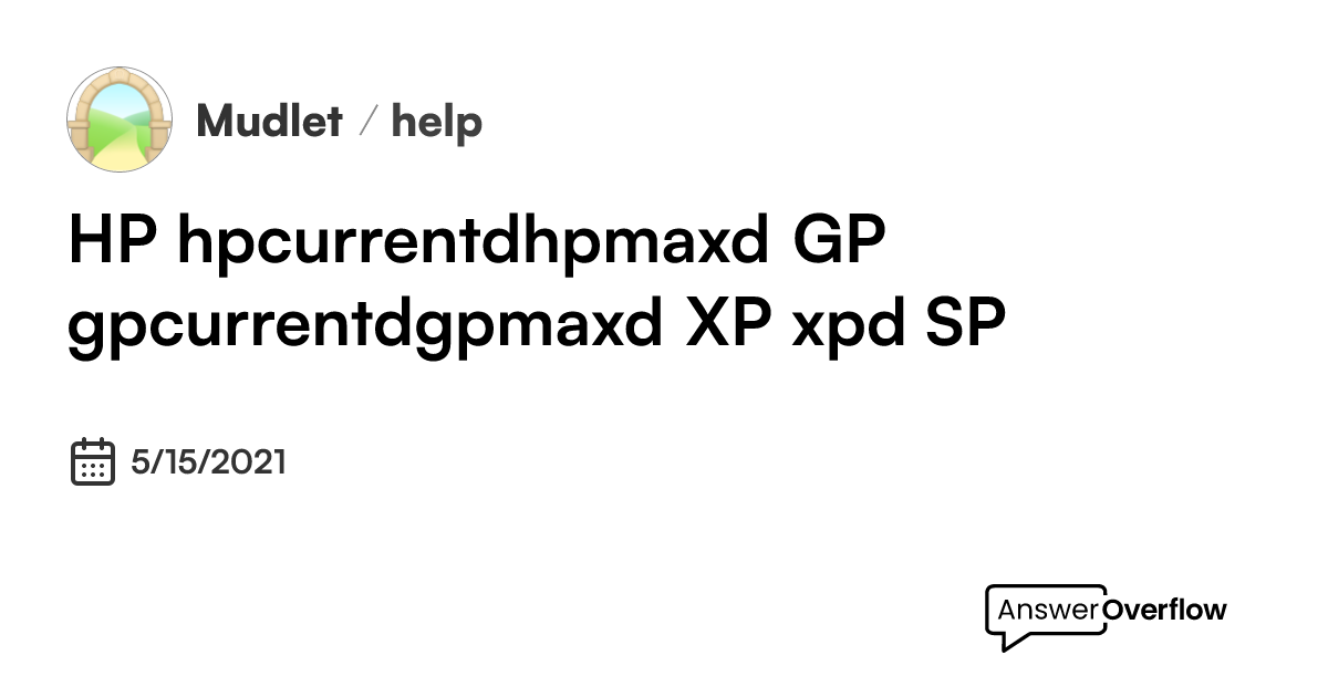 `^HP: (? \d+)/(? \d+) GP: (? \d+)/(? \d+) XP: (? \d+) SP: (? \d+ ...