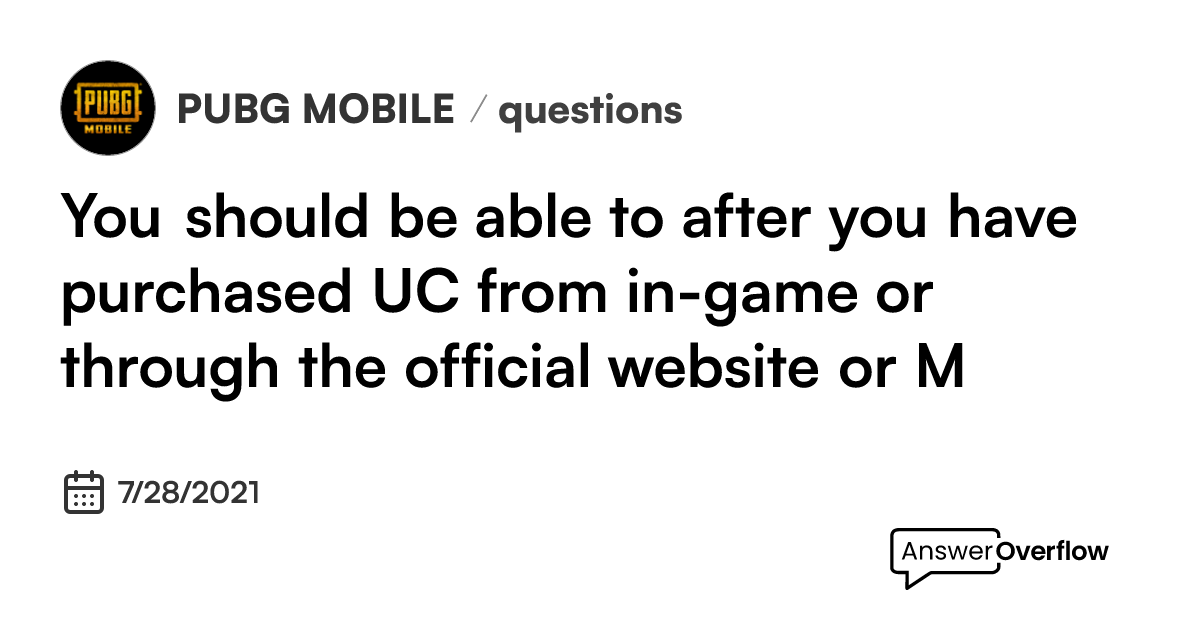 You should be able to after you have purchased UC from in-game or ...