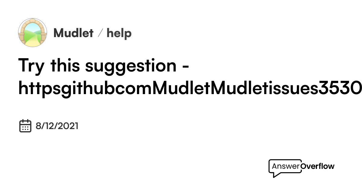 Try this suggestion - - Mudlet
