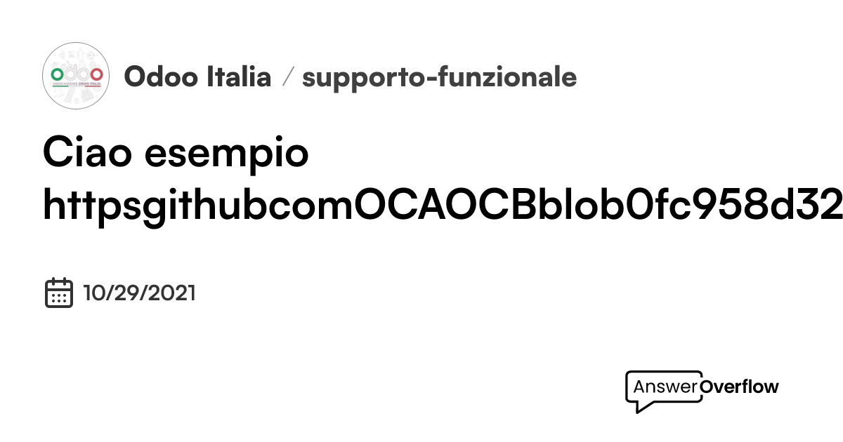 Ciao, esempio: https://github.com/OCA/OCB/blob/0fc958d32563cde5cac0c3a1348963ccaee6738d/addons ...