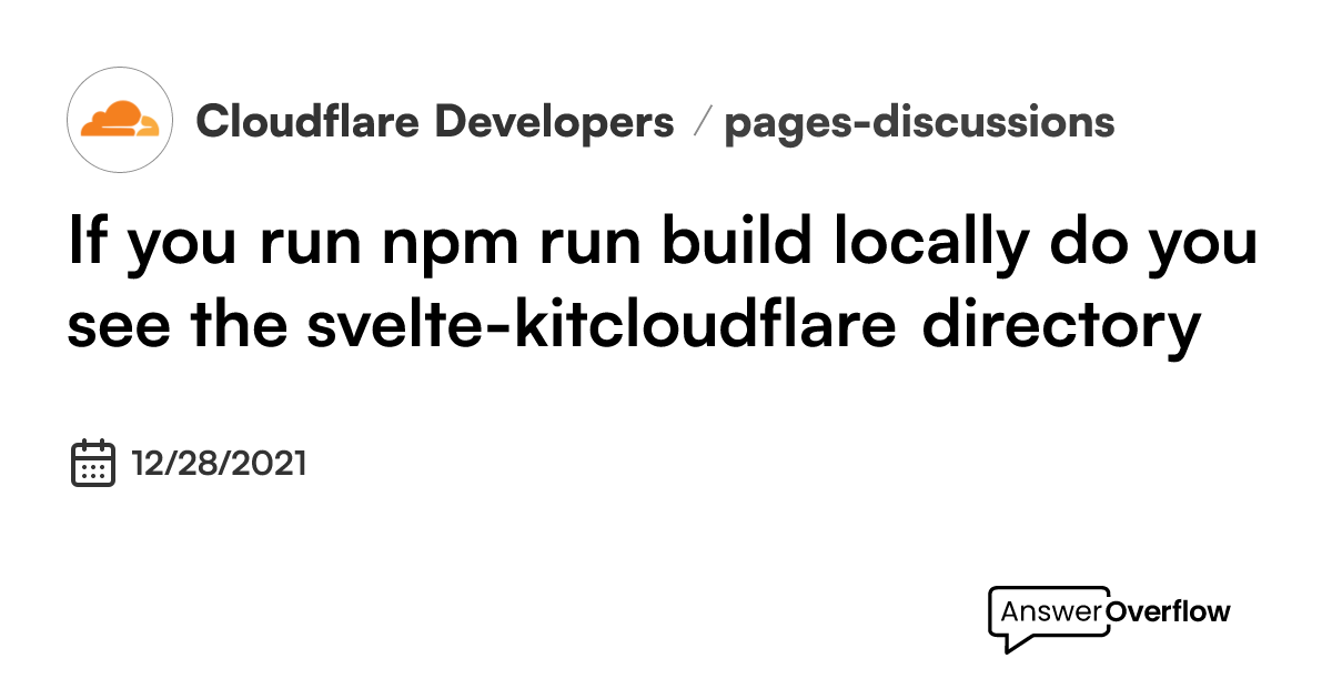 If you run `npm run build` locally, do you see the `.svelte-kit ...