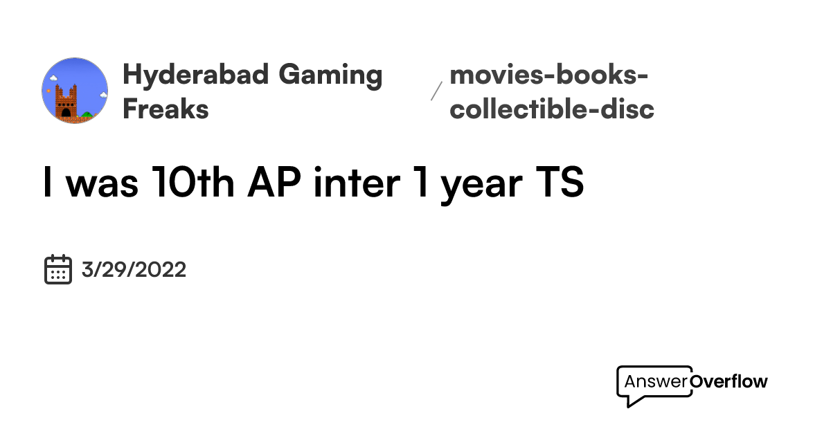 I was 10th AP inter 1 year TS - Hyderabad Gaming Freaks!🎮🇮🇳