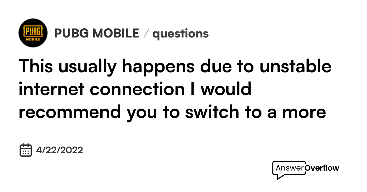 This usually happens due to unstable internet connection. I would recommend you to switch to a ...